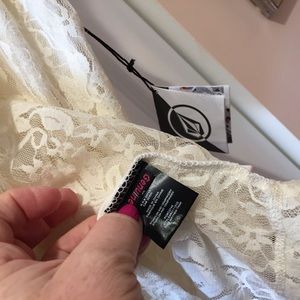 Volcom | Tops | Nwtvolcom Beautiful Lace Tank | Poshmark